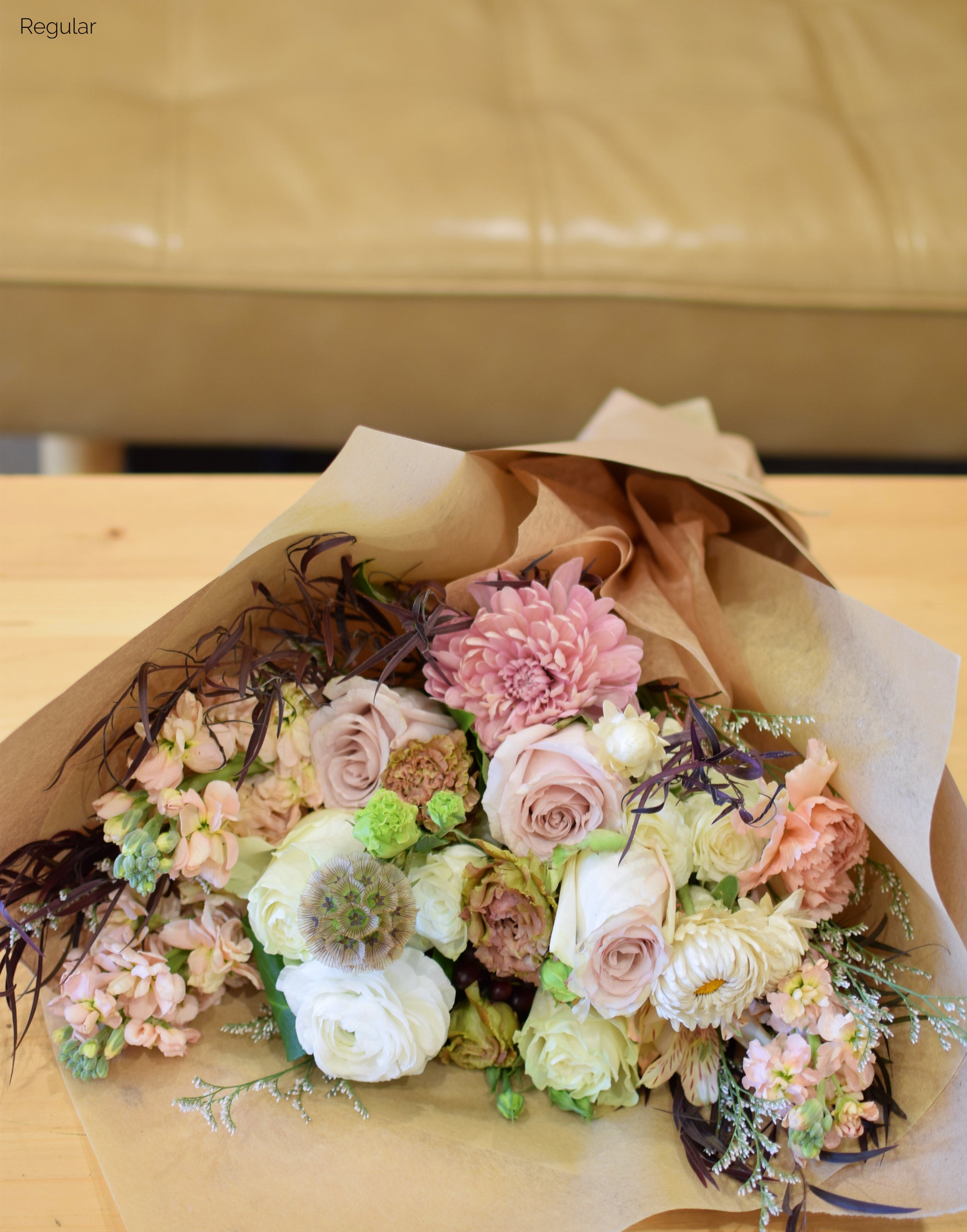 The Chai Latte Wrap - Warm & Cozy Bouquets from Flowerful in Laguna Woods